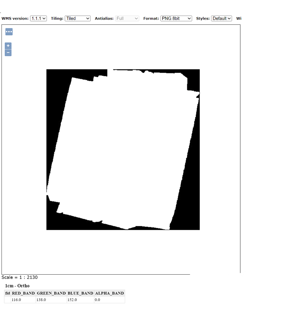 White tiles for geotiff (jpeg rgb + alpha, tiles, pyramid) - GeoServer ...